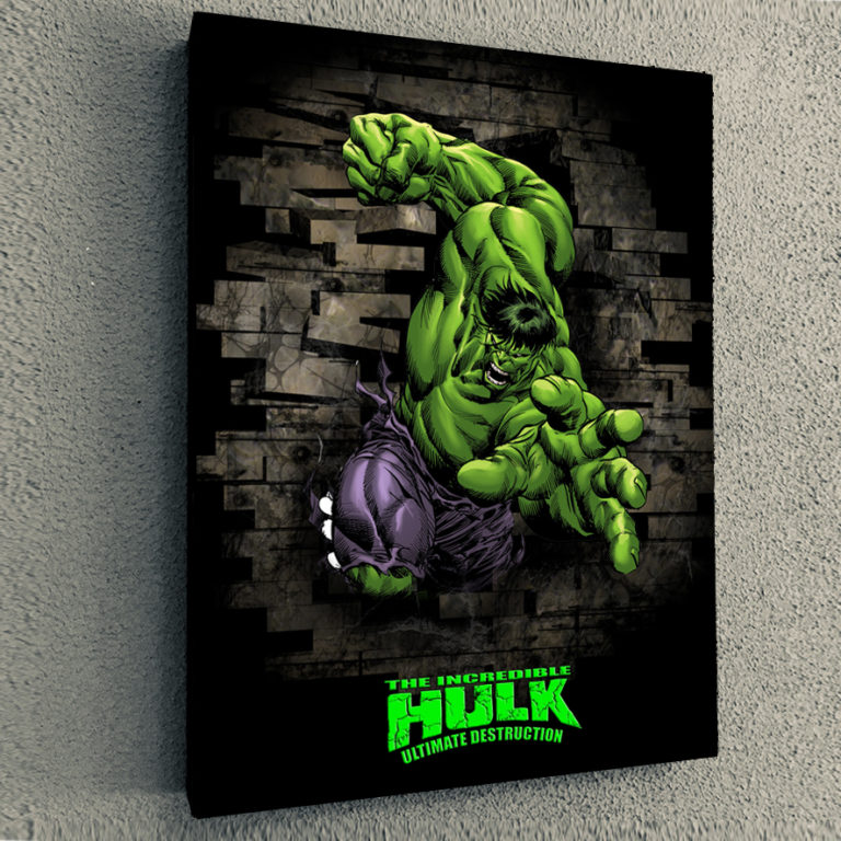 Cuadro Simple Hulk Ultimate Destruction – The Wild