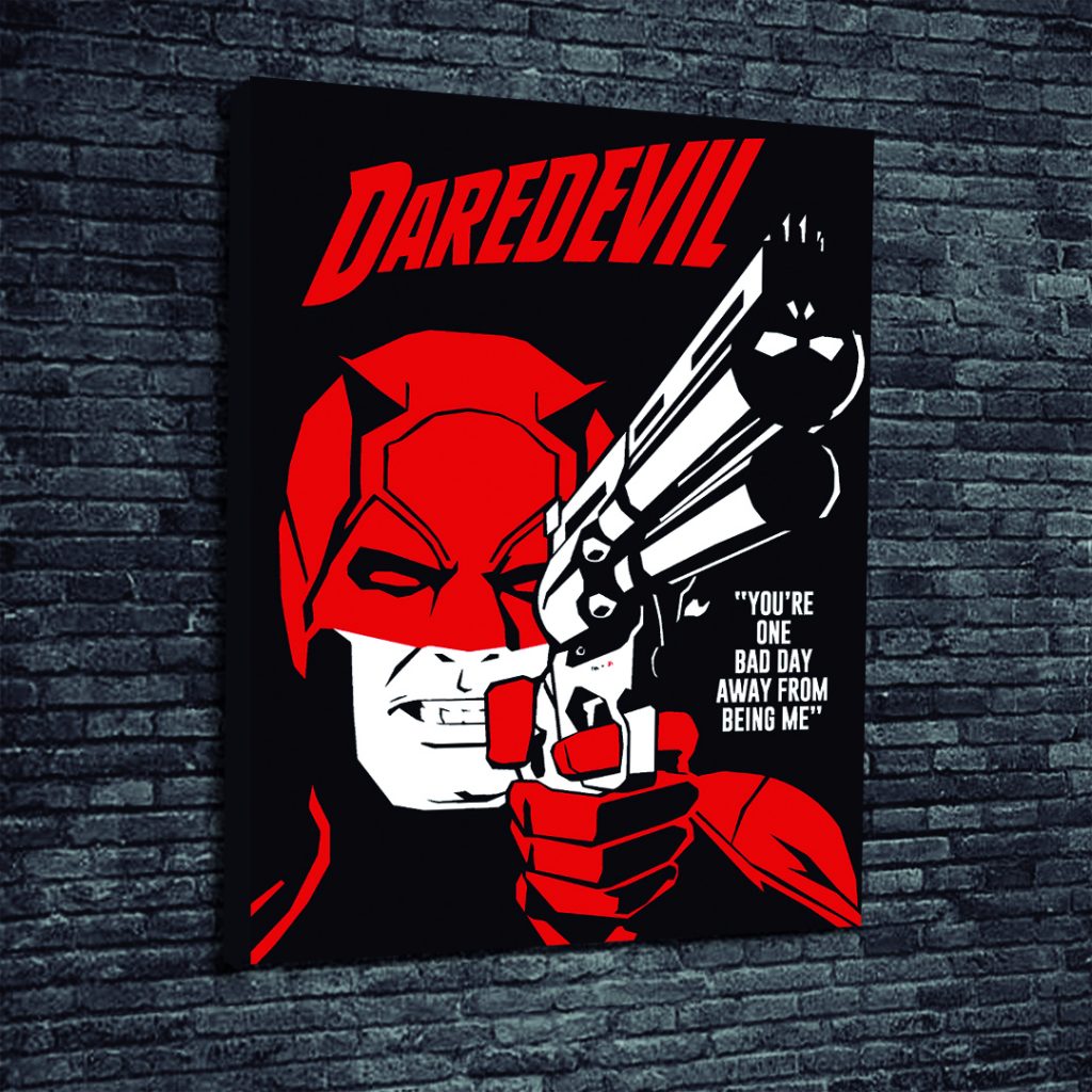 Cuadro Simple Daredevil Poster – The Wild