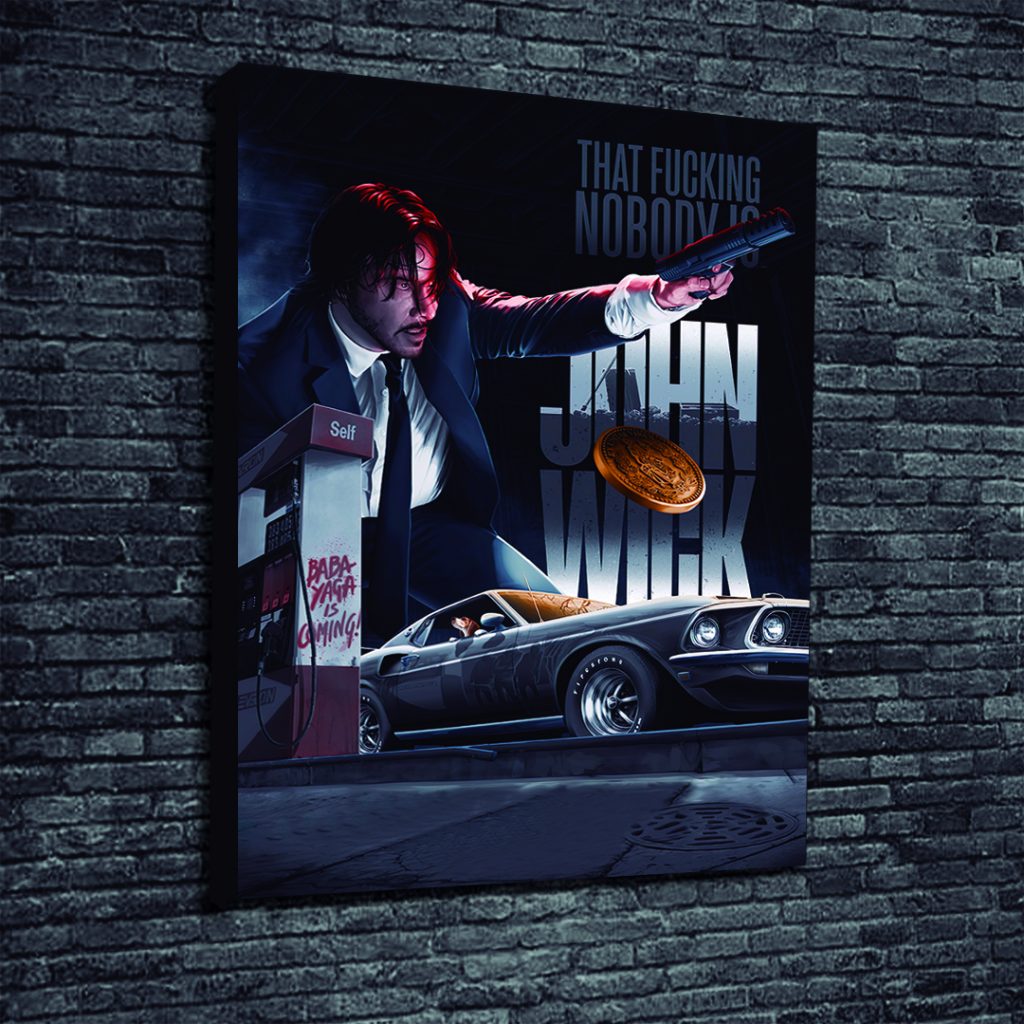Cuadro Simple John Wick 1 – The Wild