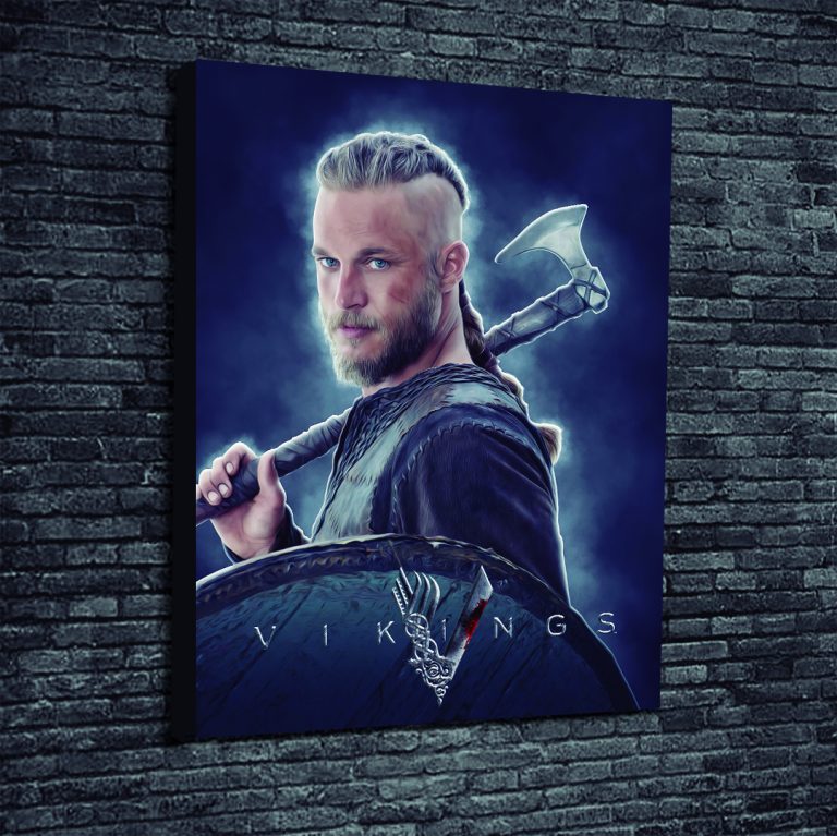 Cuadro Simple Ragnar Portrait – The Wild