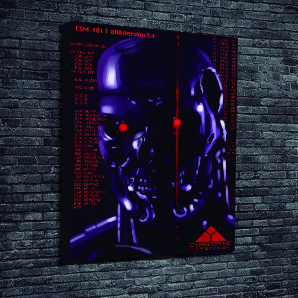Cuadro Simple Terminator T-800 – The Wild
